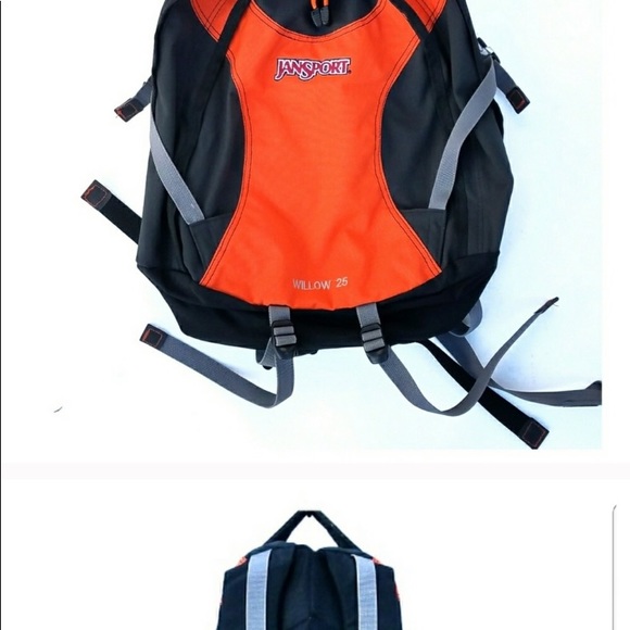 Jansport | Bags | Jansport Orange Backpack | Poshmark